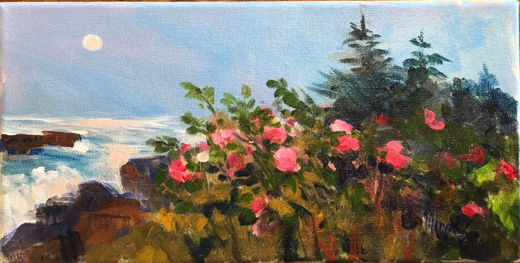 Artist Nancy StLawrence Sea Roses - The Wright Gallery